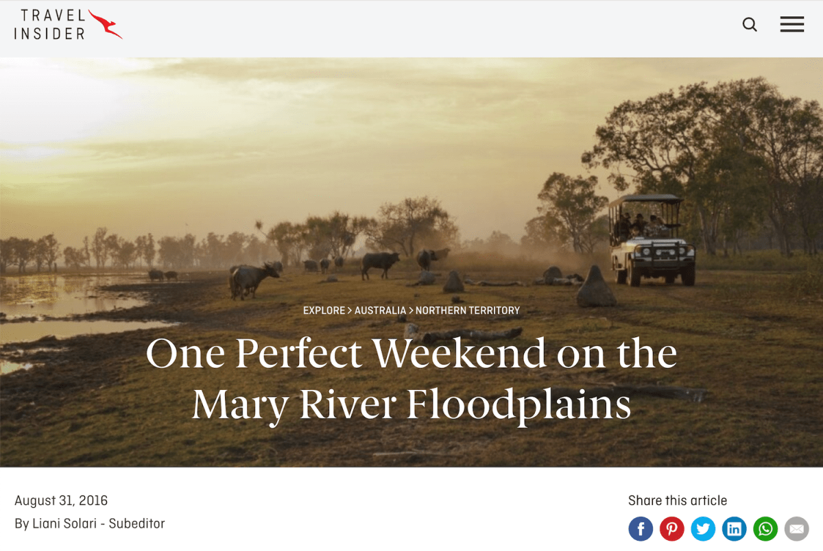 One perfect weekend on the Mary River floodplains – Liani Solari